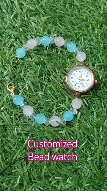 place your order: 8838412391 #beads #watch #gift #gf #customised #diy ...
