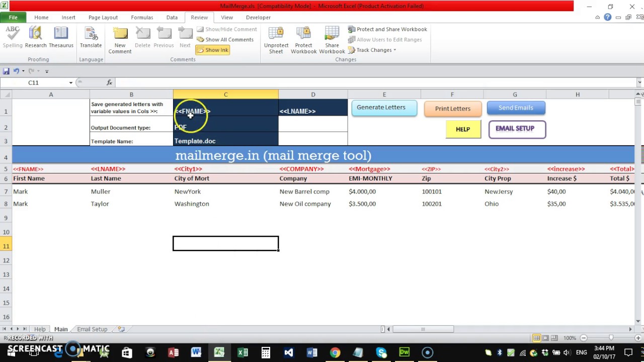 Automation To Generate Letters From Excel Data YouTube automation-to-generate-letters-from-excel-data-youtube