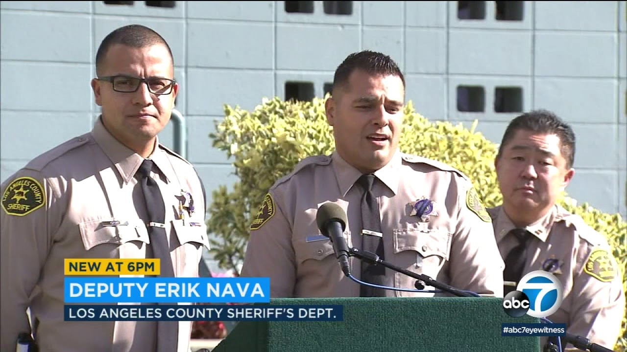 2 LASD deputies reunite with toddler whose life they helped save I ABC7 ...
