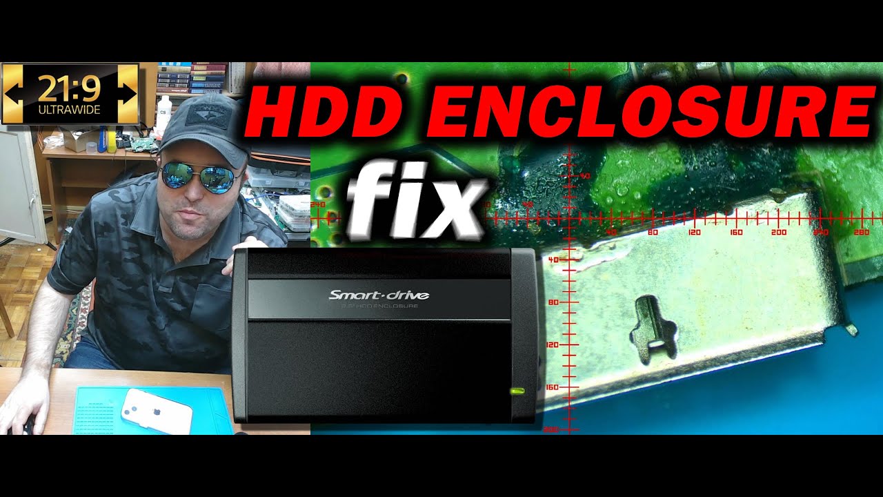 [21:9] External USB 3.0 hard drive repair - MEDIASONIC HD3-SU3 - broken ...