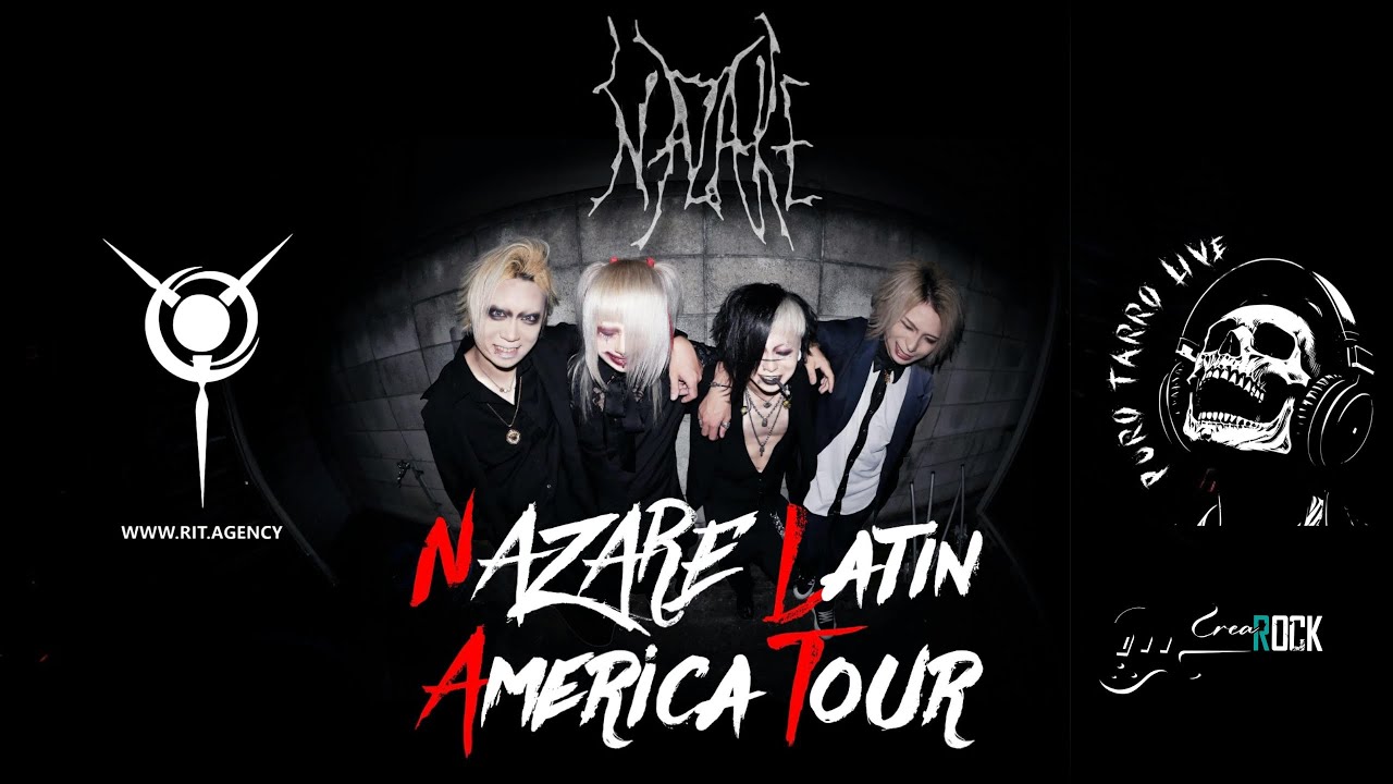 NAZARE Latin America Tour - Live - @crearock 13.10.2024 Chile ...