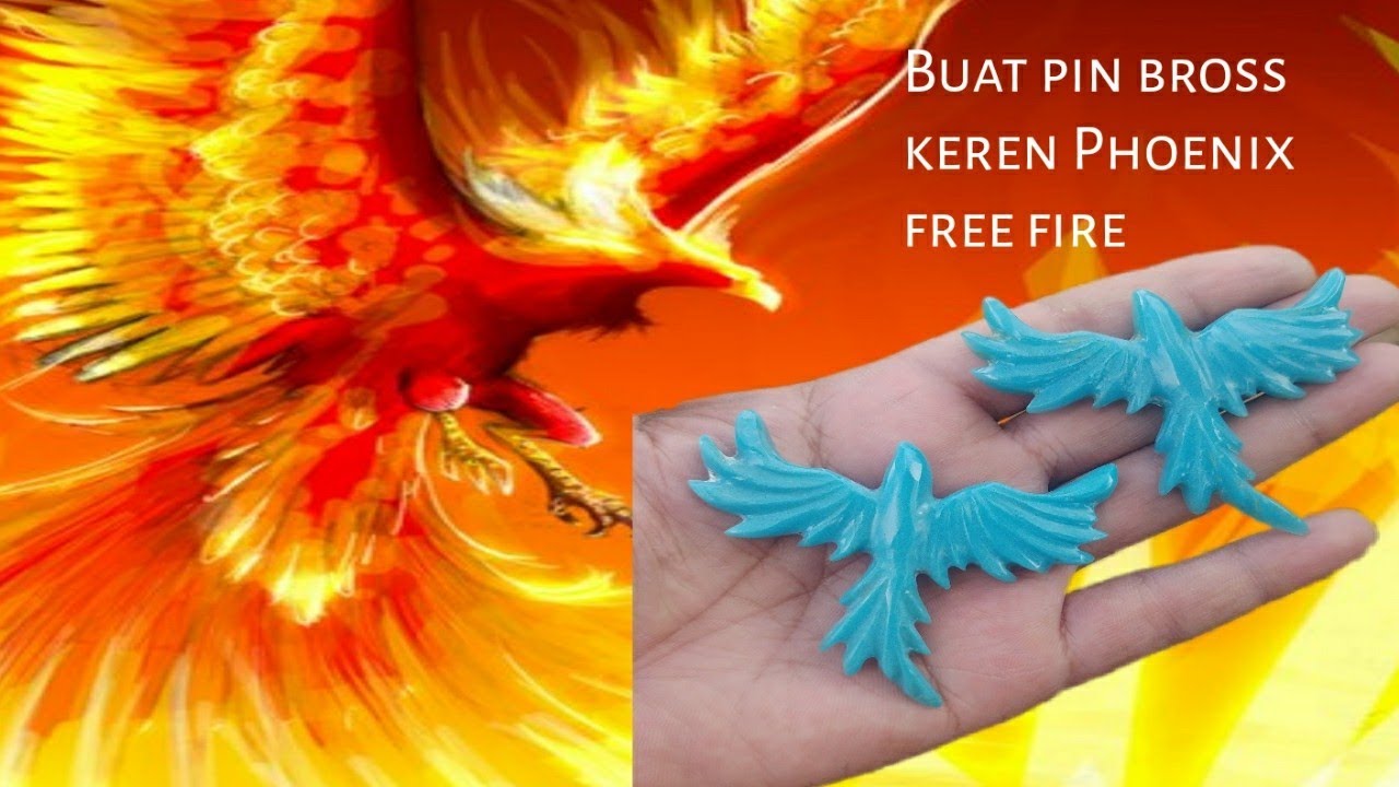 business opportunity to make cool Phoenix free fire brooch pins from ...