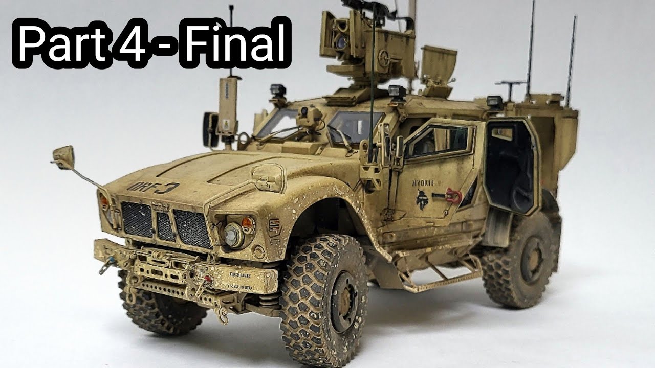 RFM 1/35 M1240A1 M-ATV M153 CROWS ll(Full interior Build) - Part4 Final ...