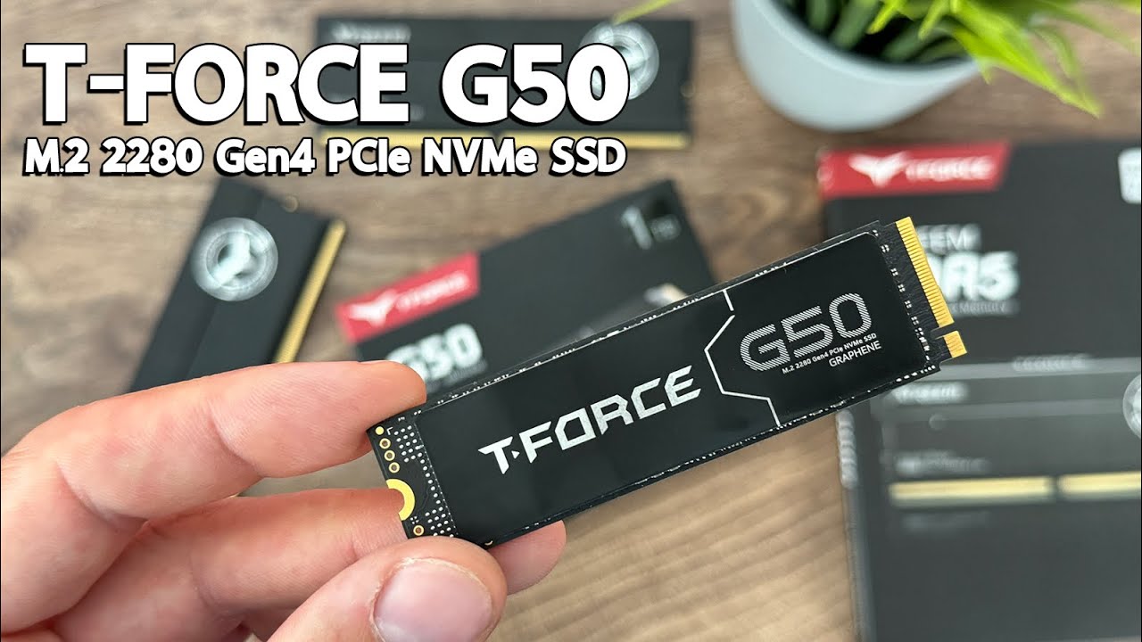TEAMGROUP T-FORCE G50 1TB - Up For Some Speed Benchmarks! - YouTube