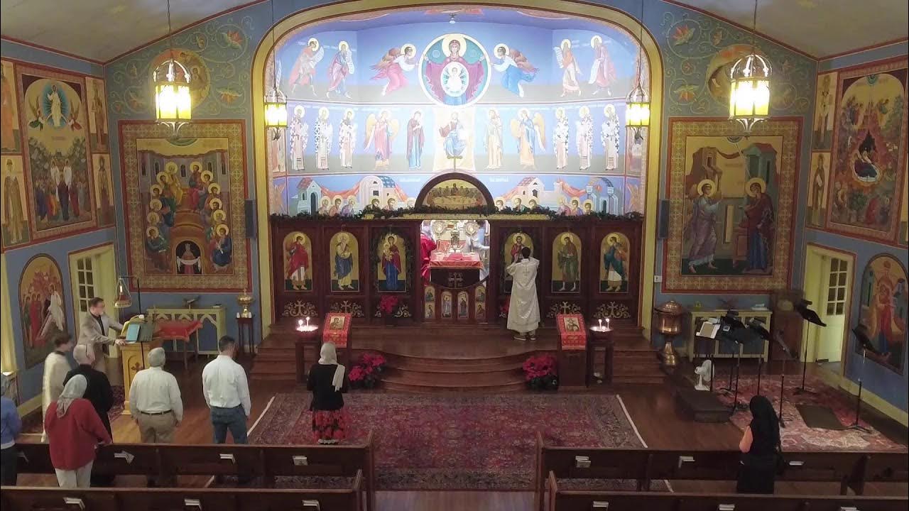Orthros and Divine Liturgy - Sunday of the Ancestors of Christ - YouTube
