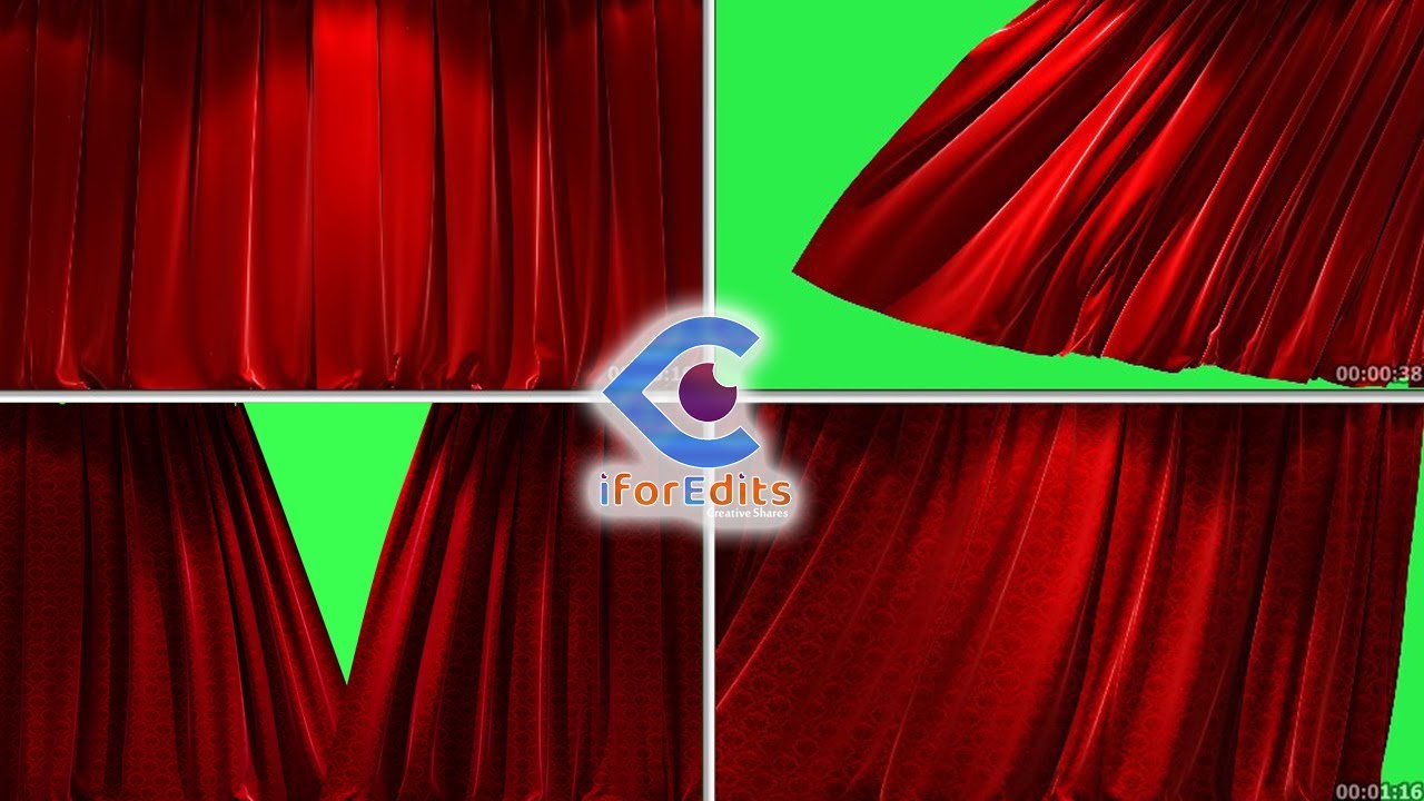 High Quality Red Curtains with Patterns FREE iforEdits - YouTube