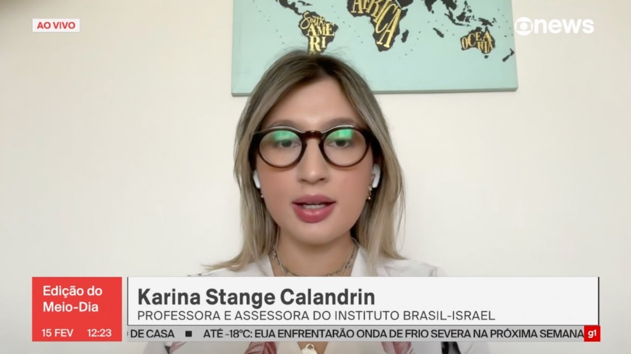 Karina Calandrin analisa o futuro do acordo entre Israel e Hamas na ...