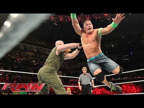 John Cena vs. Erick Rowan: Raw, March 10, 2014