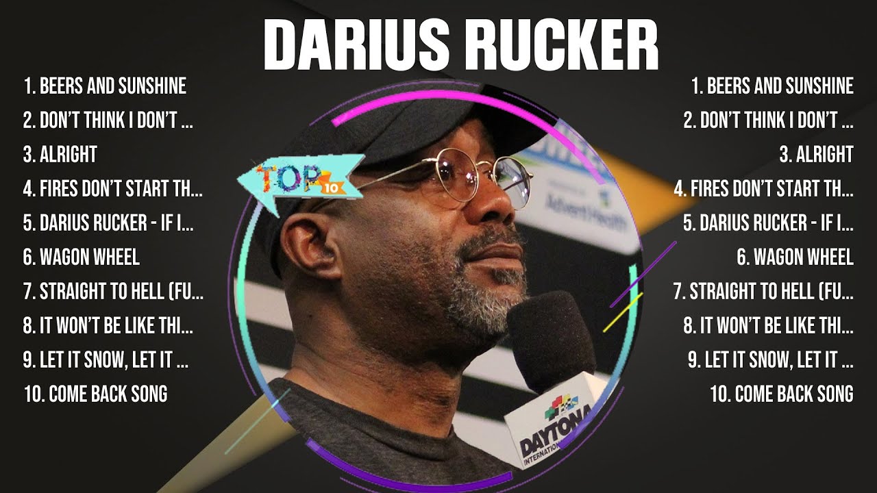 Darius Rucker Top Hits Popular Songs - Top 10 Song Collection - YouTube