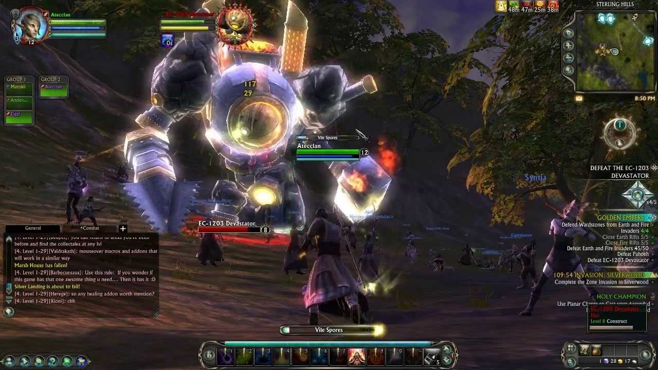 RIFT Storm Legion - BOSS Fight!| Party Mode| Questing | Power Leveling ...