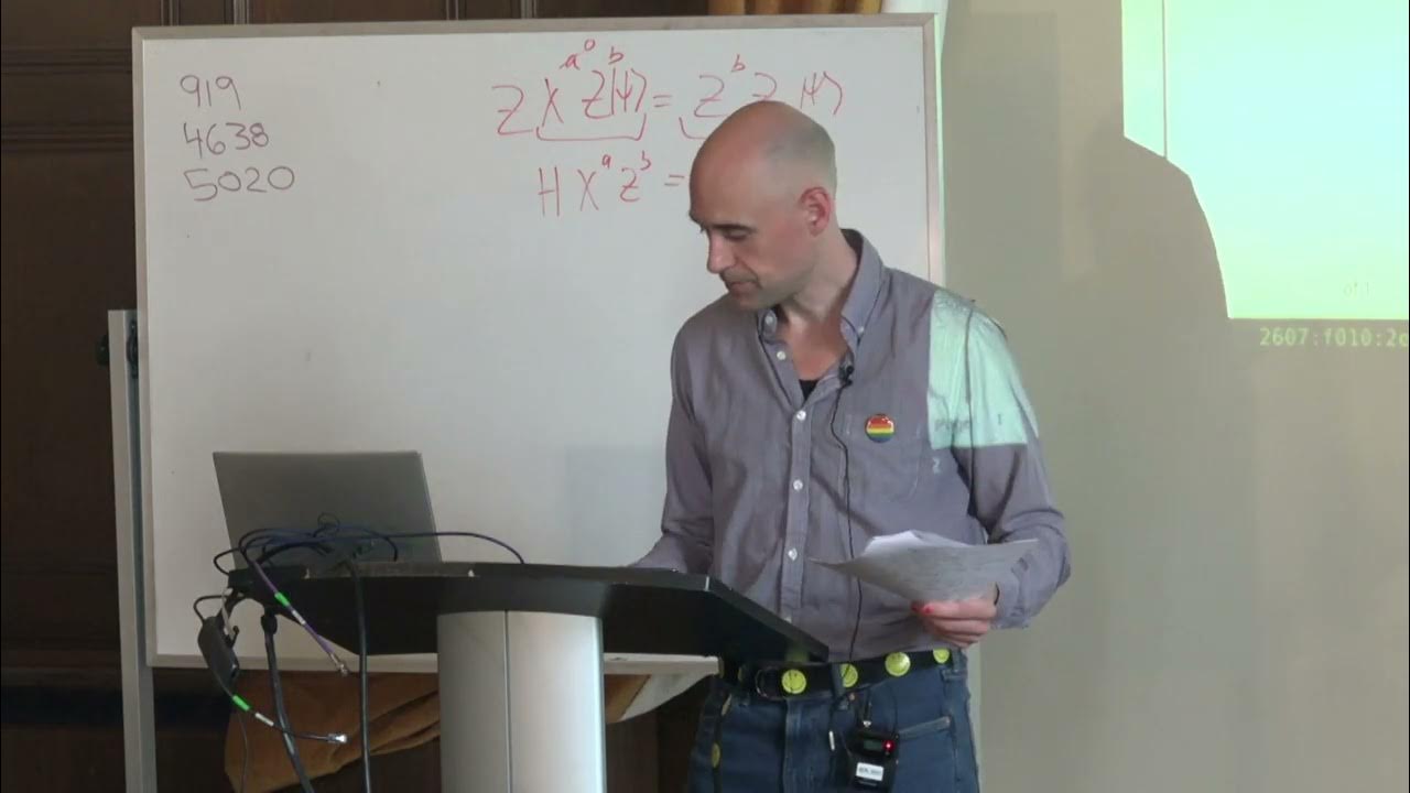 Dominique Unruh - The quantum random oracle model Part 1 of 2 - IPAM at UCLA - YouTube