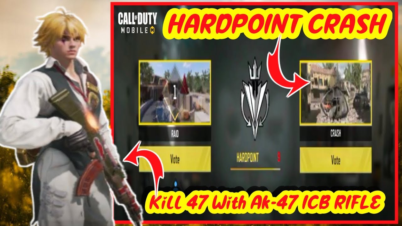 Lucky Day Today 🥳 High Kill With Legendary AK-47 HARDPOINT CRASH Cod ...