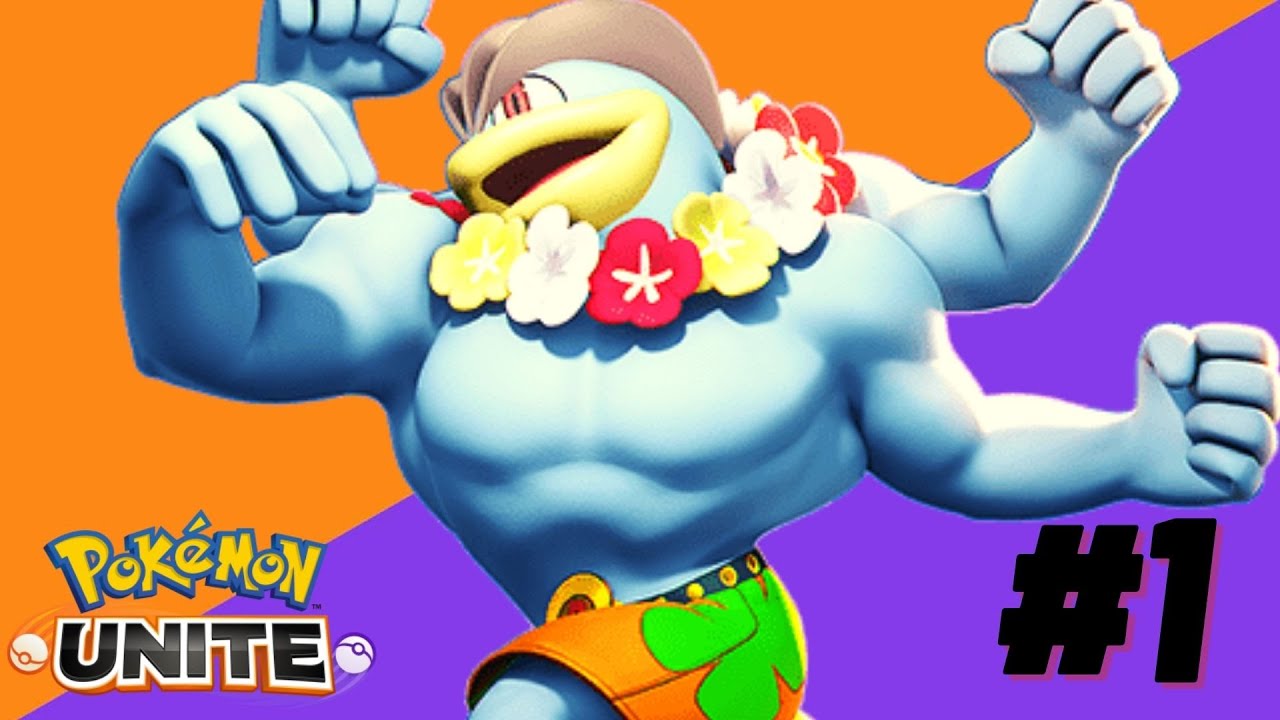 Machamp is BUFF, Literally | POKEMON UNITE PUREZHUN #1 - YouTube
