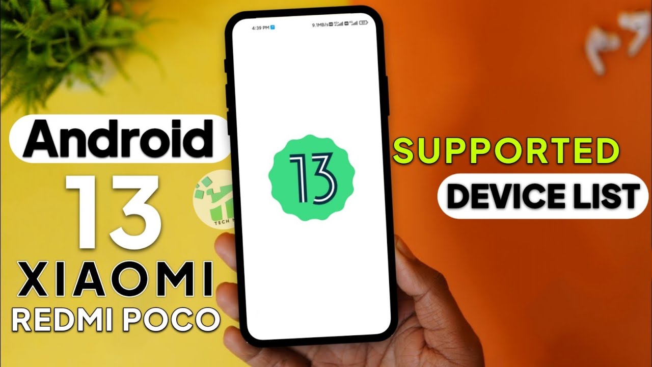 Android 13 Device List For Xiaomi, Redmi, Poco Devices - YouTube