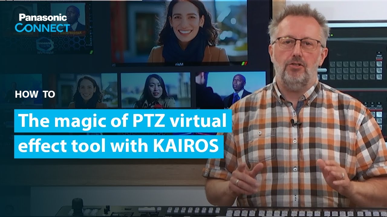 The magic of #PTZ Virtual Effect tool with #KAIROS - YouTube