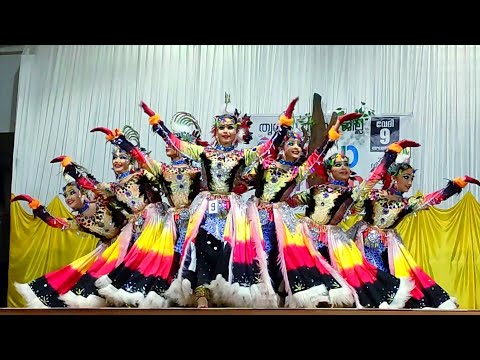 1st UP Thrissur District kalolsavam 2024 group dance Vezhambal #kalolsavam2024 #groupdance