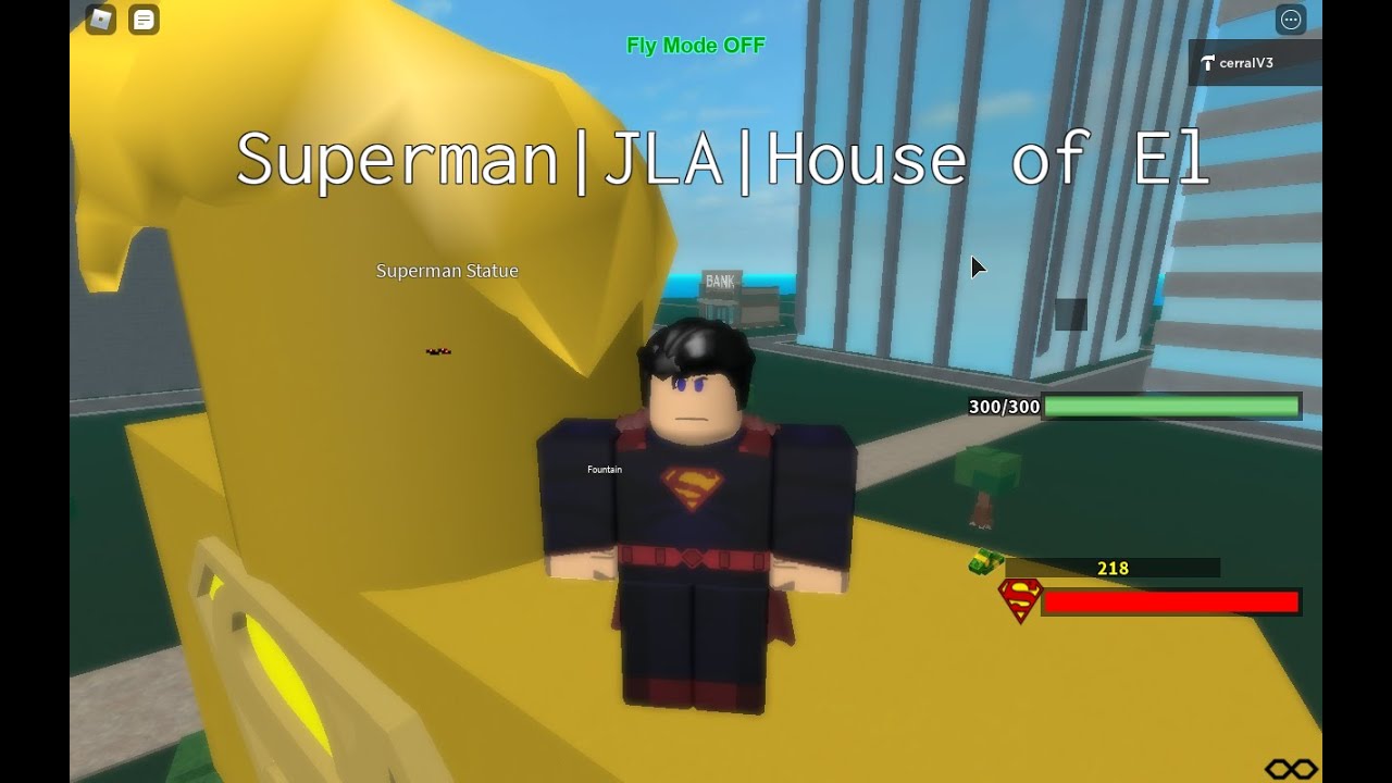 roblox DC Superman Showcase(Updated) and Metropolis Free Roam - YouTube