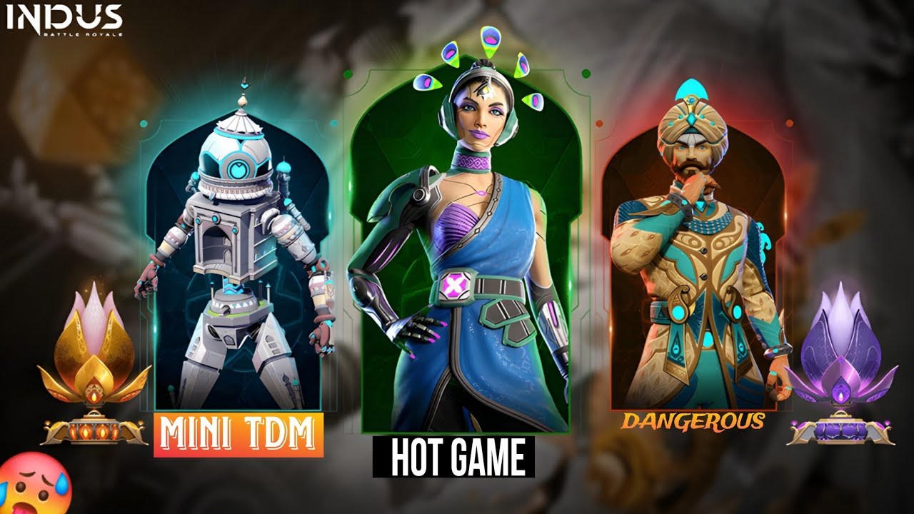 #Indus Battle Royale - Intense Mini TDM Action with Unique Characters ...