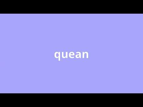 what is the meaning of quean - YouTube