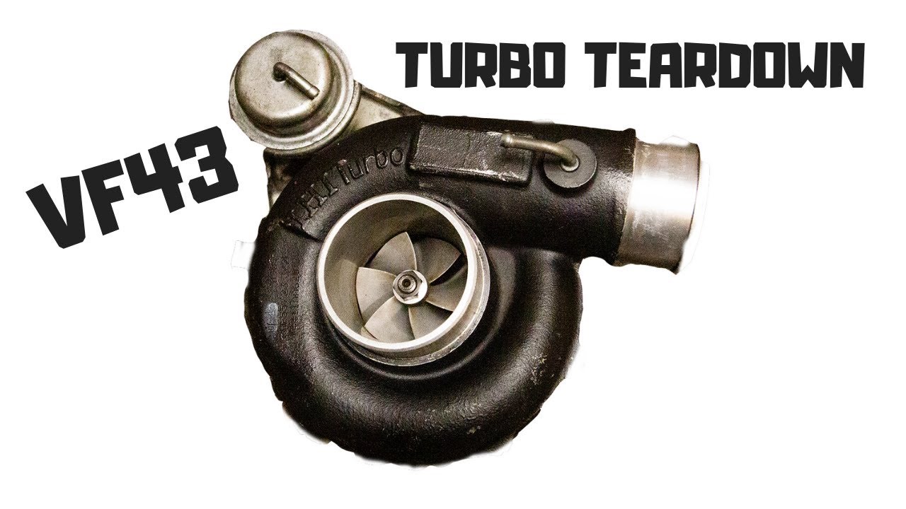 First Time Turbo Teardown - VF43 STI Turbo - YouTube