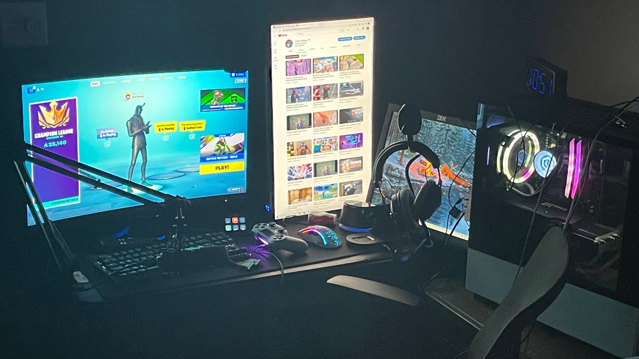 The Ultimate Gaming Room Tour - YouTube