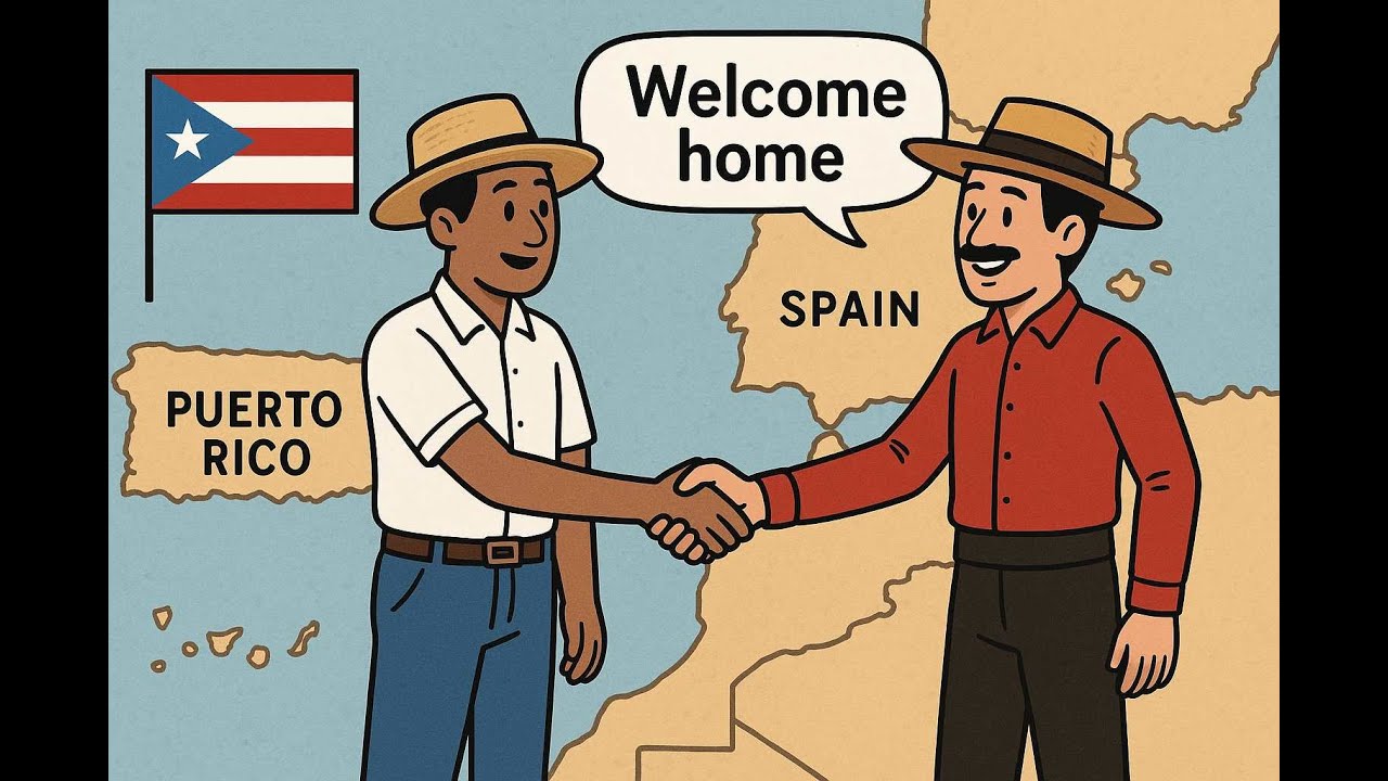 What If Puerto Rico Became an autonomous province of Spain again - YouTube