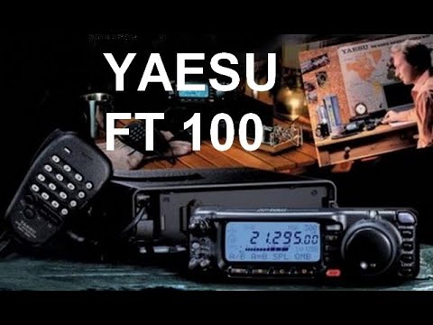 YAESU FT 100 - YouTube
