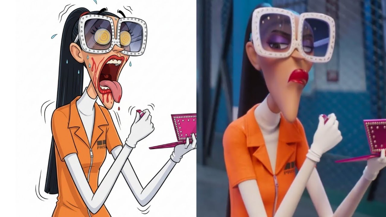Despicable Me 4 🤣 Funny Drawing Meme | Gru & Maxine Sing Everybody ...