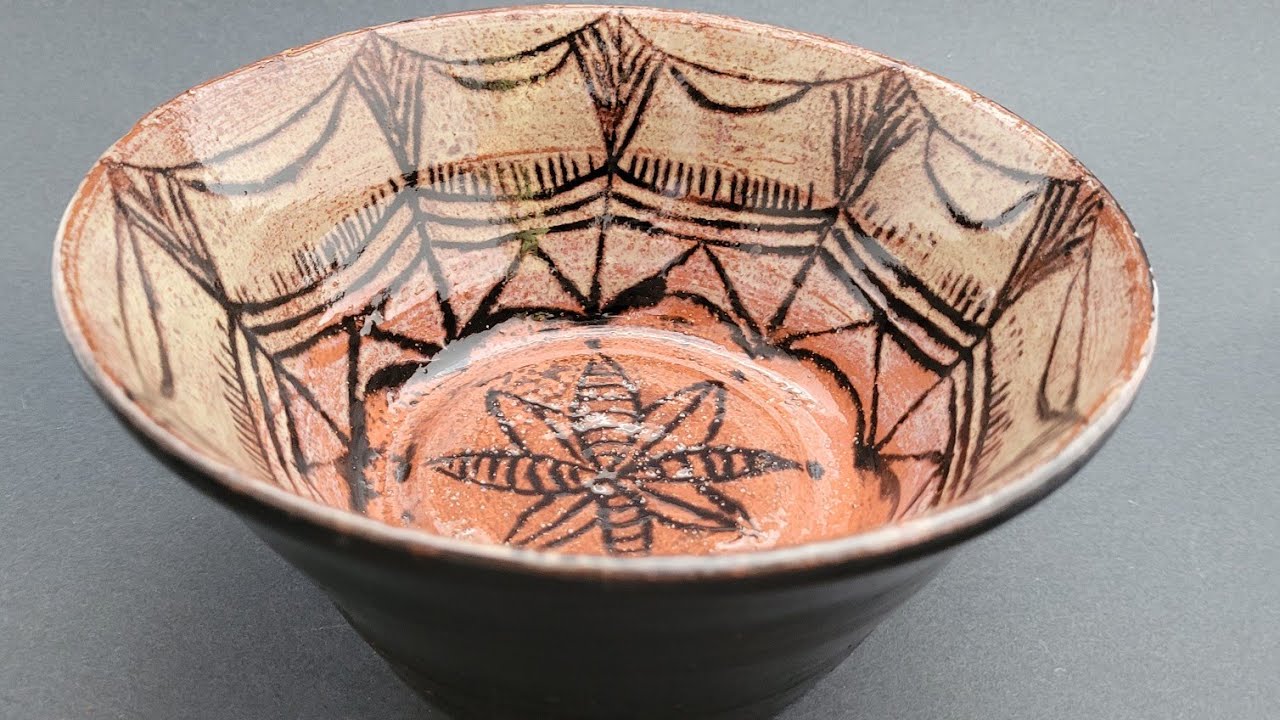 Mishima Glaze Technique - YouTube