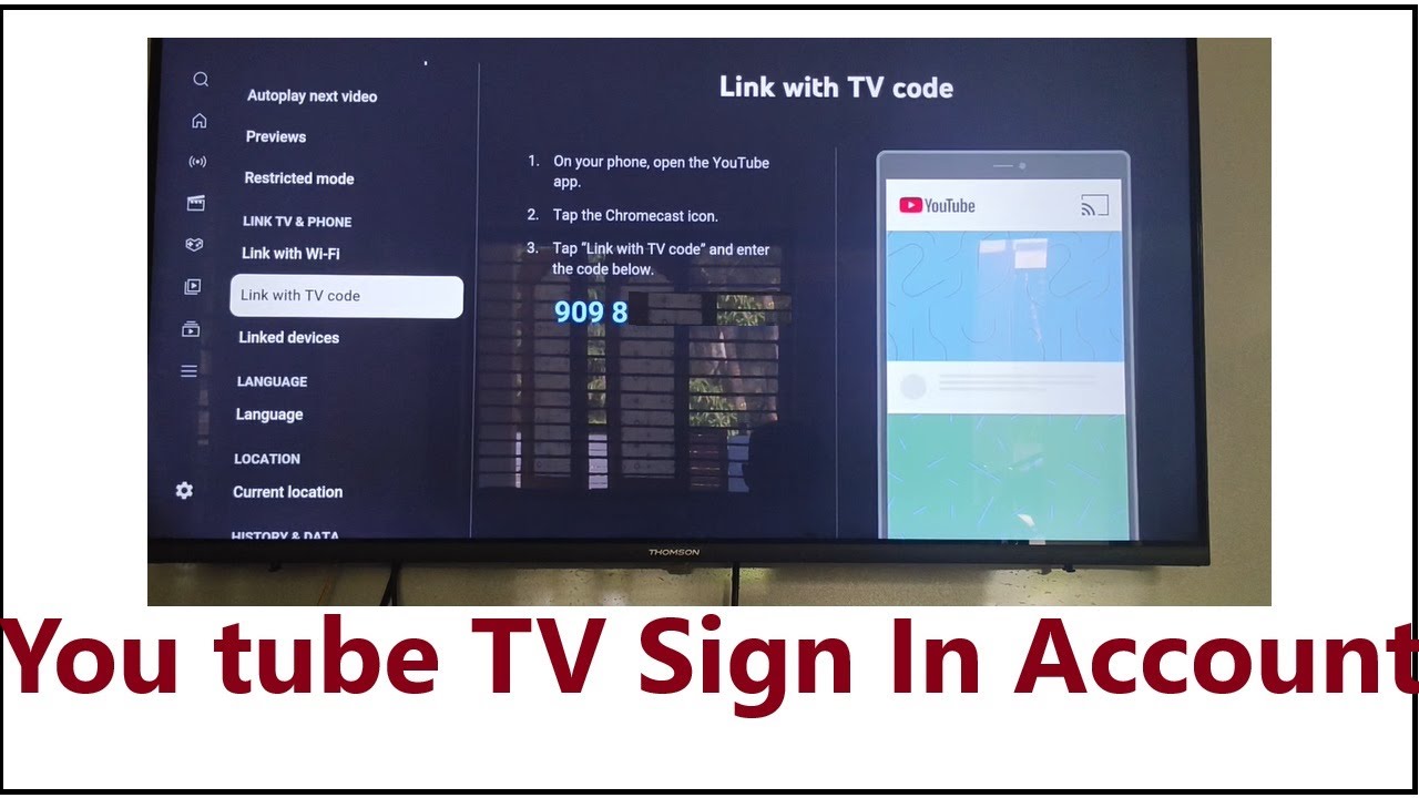 Youtube TV Sign In Account - YouTube