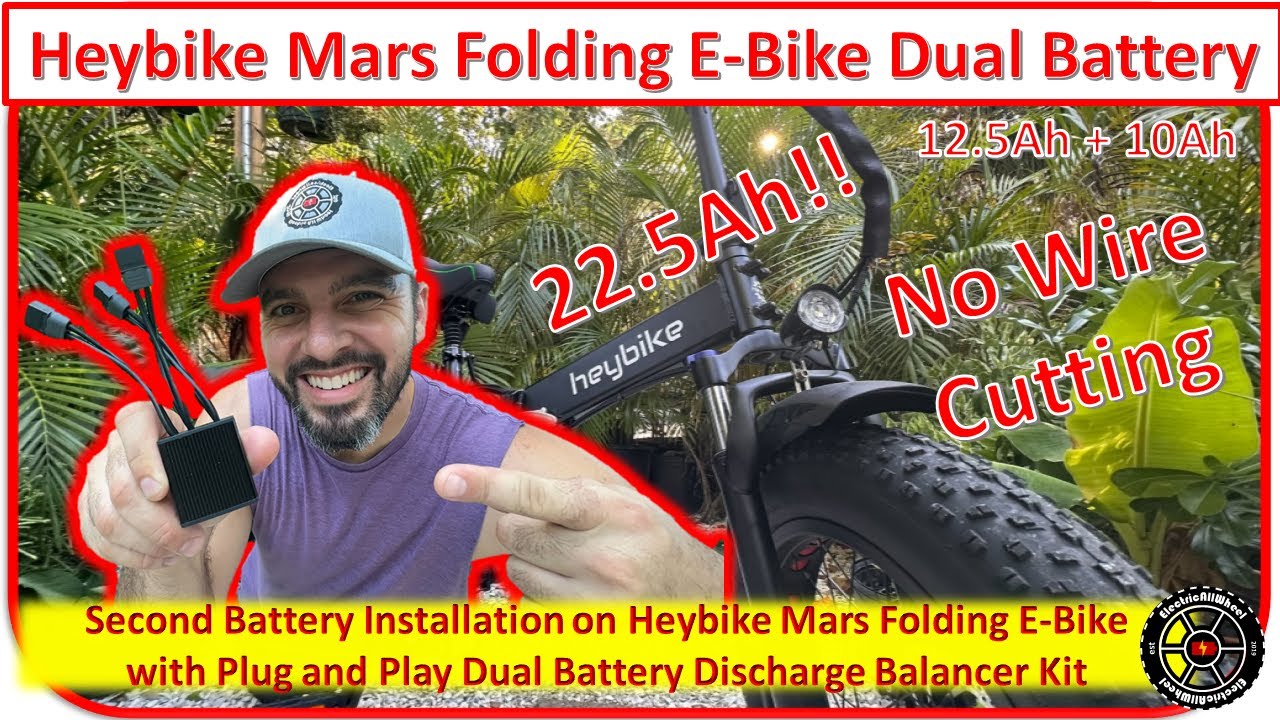 Heybike | Mars | eBike Plug & Play Dual Battery Balancer Kit Install ...