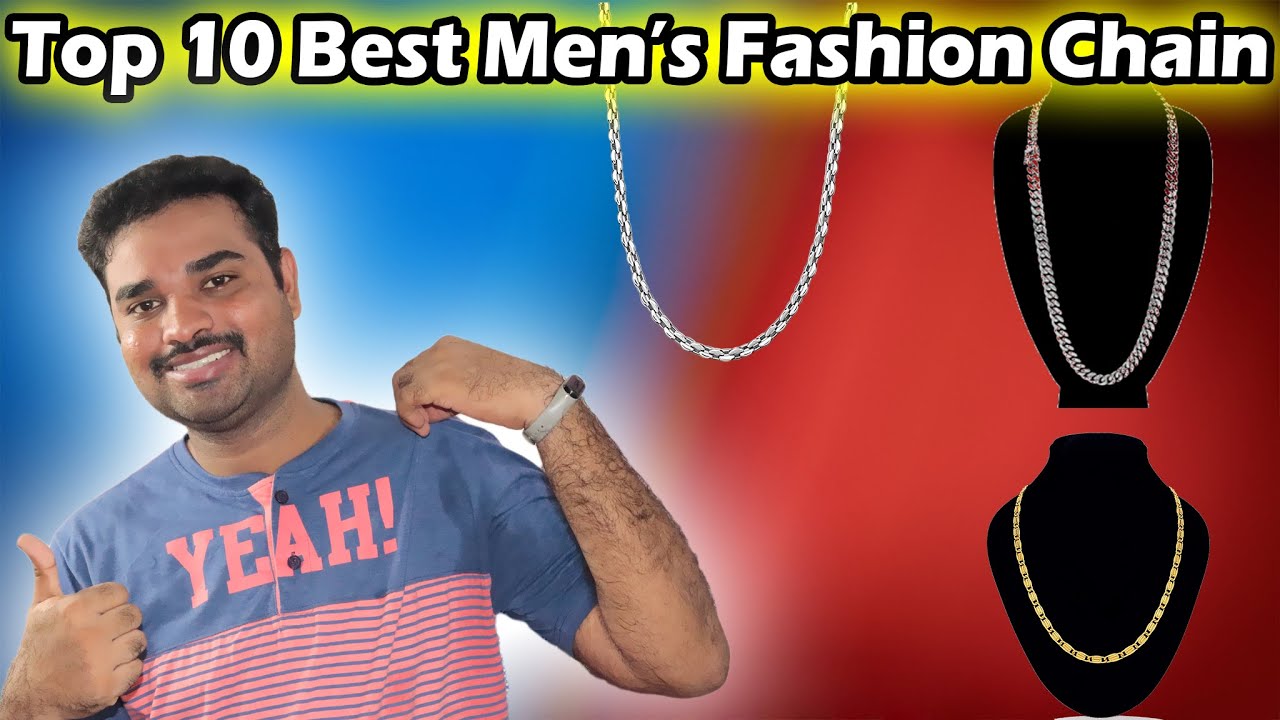 Top 10 Best Men's Fashion Chains With Price in India 2022 |Trending ...