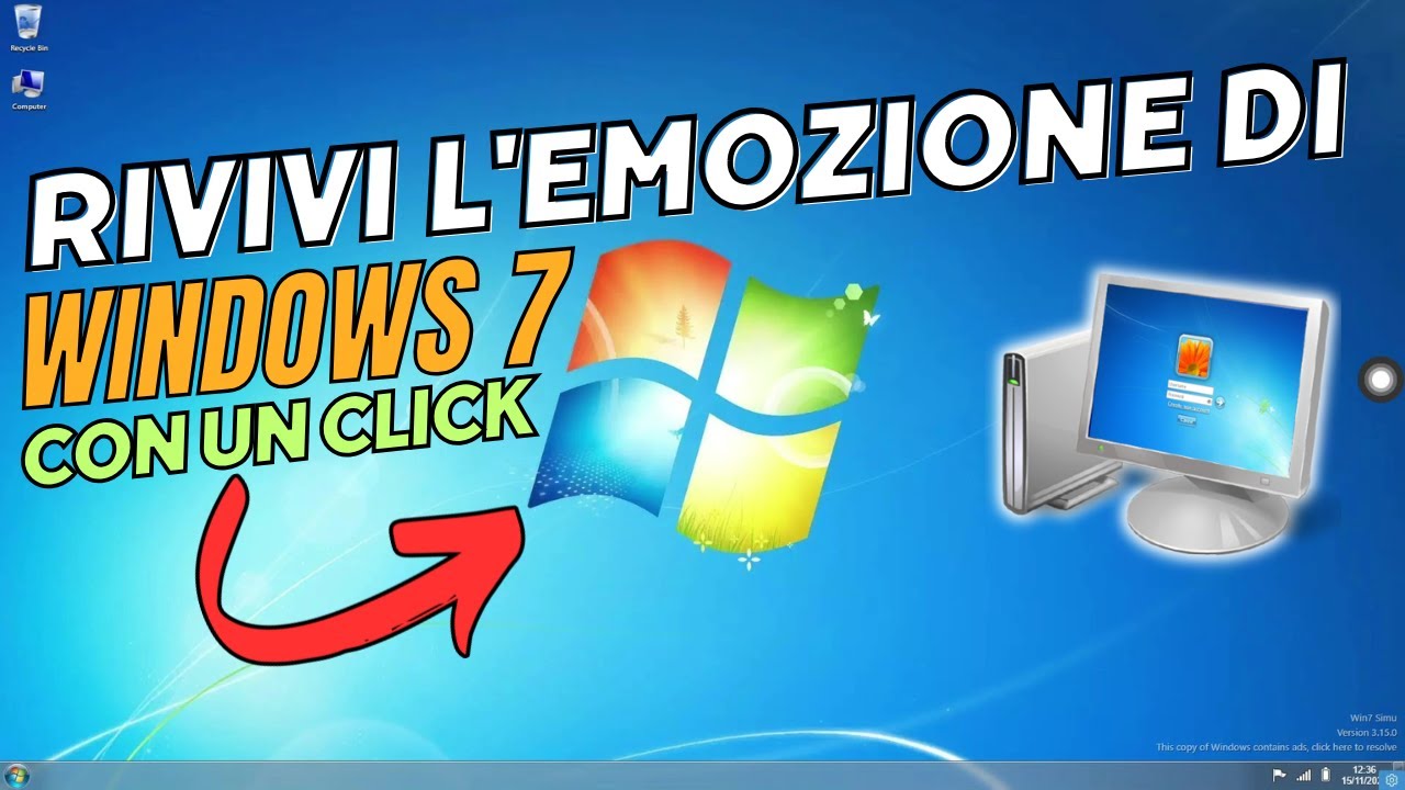 Non ci crederai ma QUESTO Win7 Simu è FENOMENALE funziona alla GRANDE! - YouTube