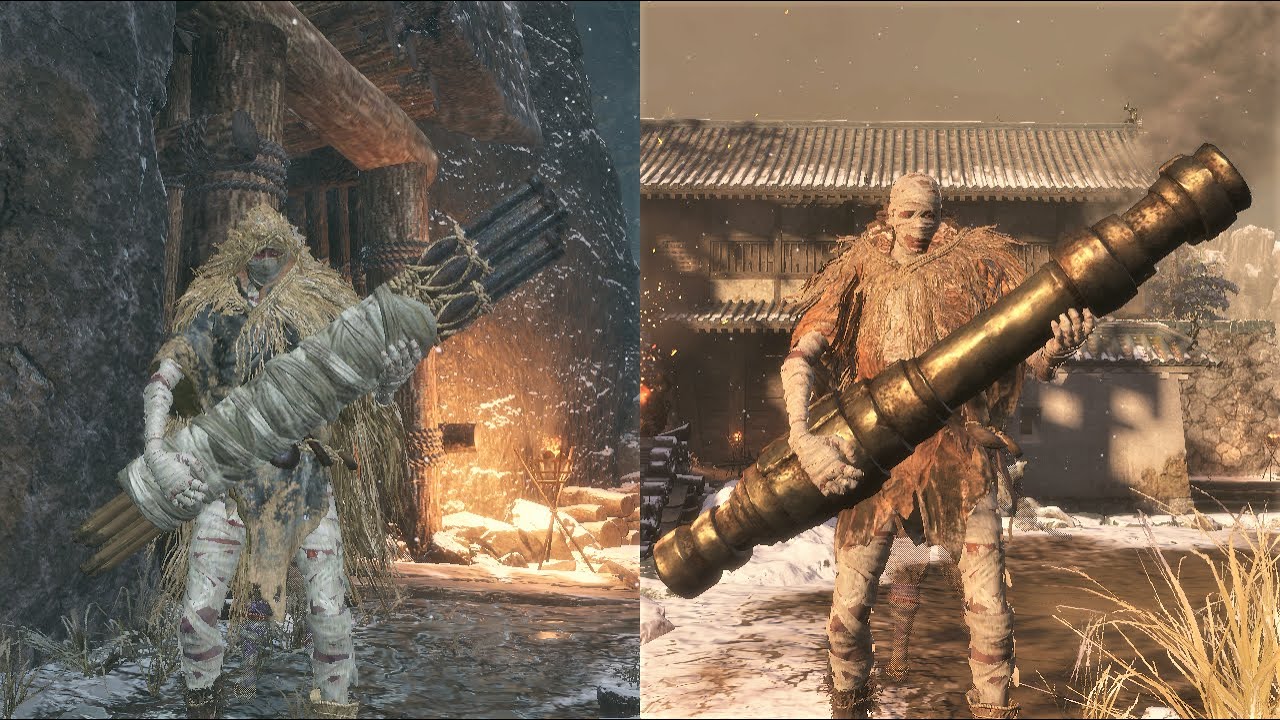 Sekiro: Sunken Valley Clansman (Scatter-shot / Cannon) - YouTube