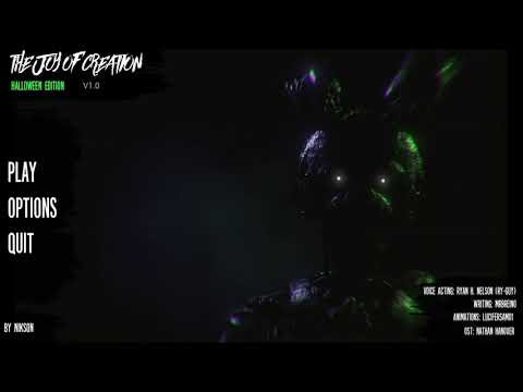 The Joy Of Creation: Halloween Edition | Full Gameplay + Ending