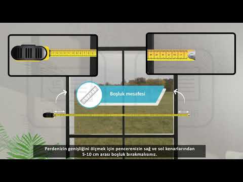Ahşap Jaluzi İçin Perde Ölçüsü Nasıl Alınır?