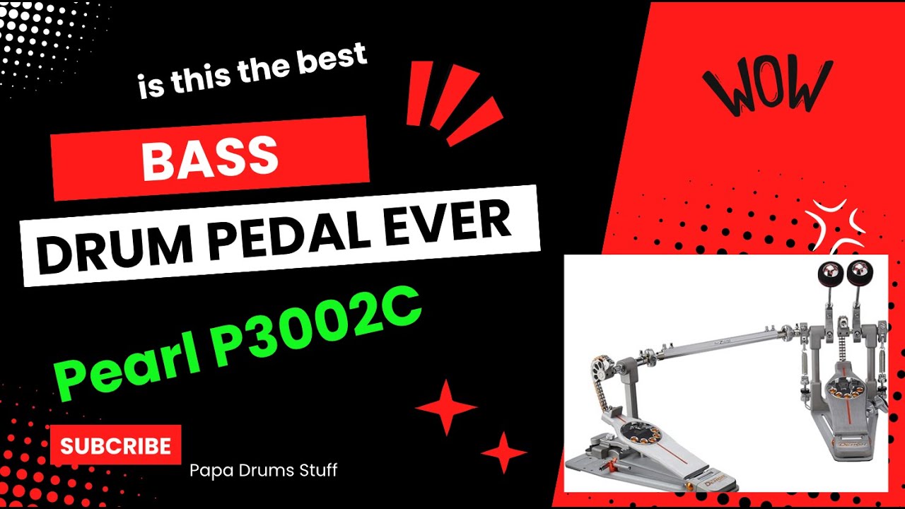 Pearl P3002C - Unleash Your Inner Bass Beast Ultimate Bass Drum Pedal ...