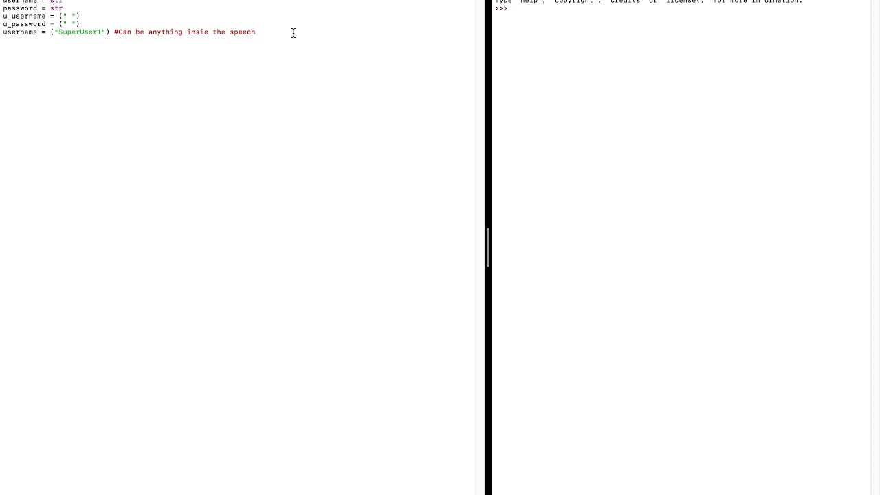 How To Program A Username And Password System Using Python Idle In 1566
