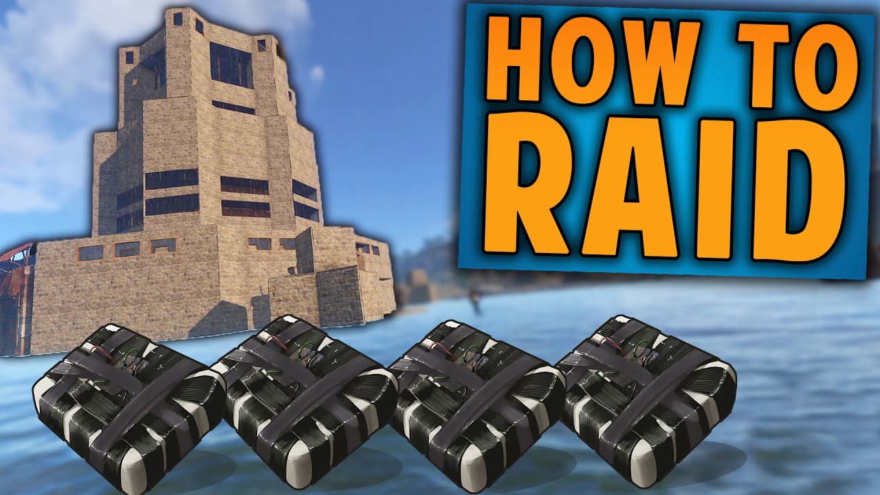 RUST RAIDING PRO TIPS - Plan & Execute - YouTube