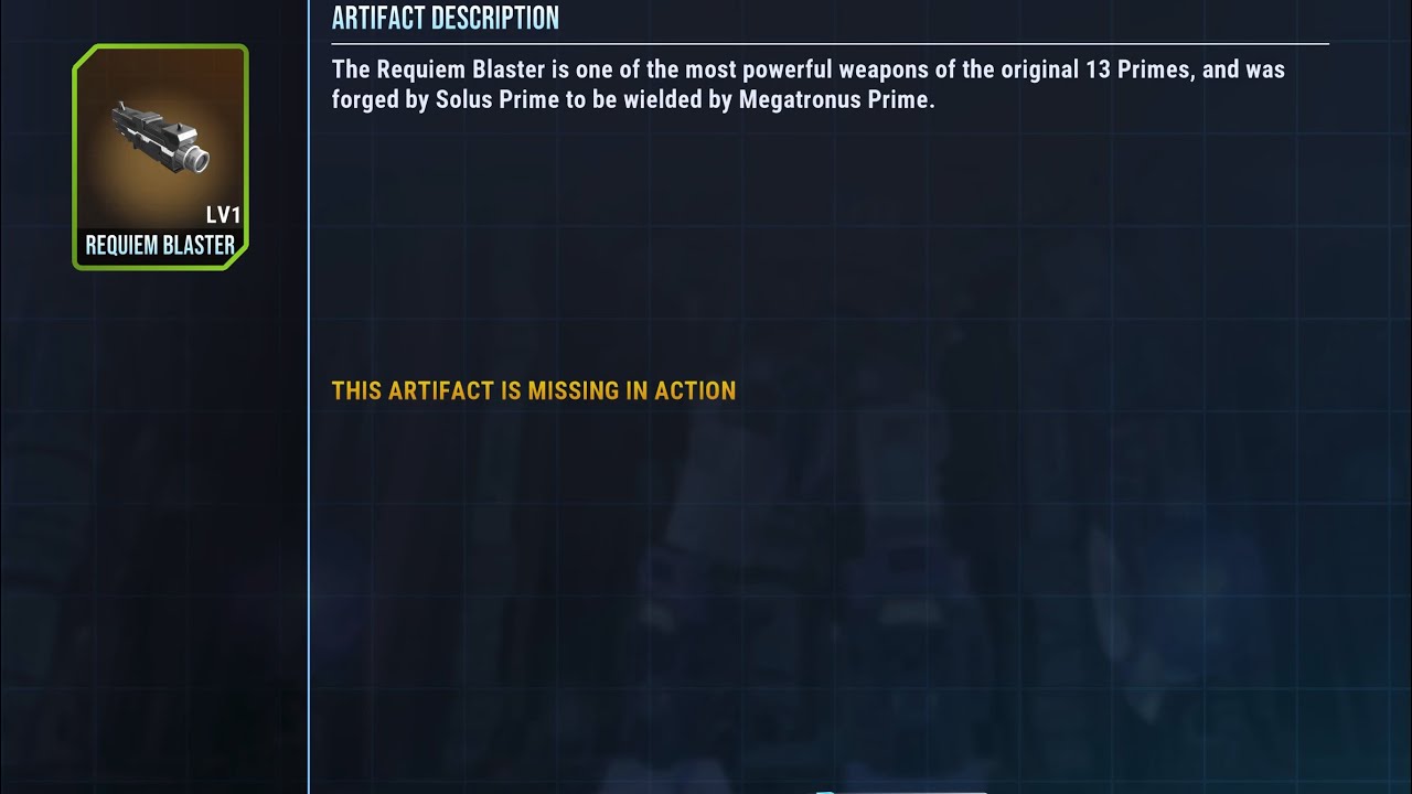 Unlocking Requiem Blaster! | Transformers: Earth Wars - YouTube
