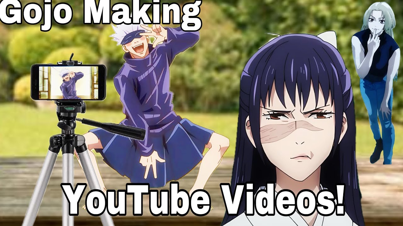 Gojo Became a YouTuber! JJK Funny Skit - YouTube