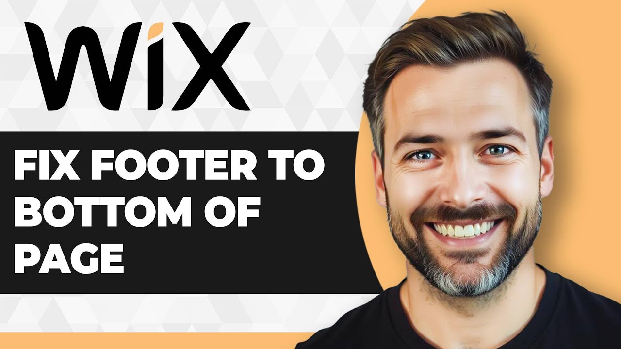 How to Fix Footer to Bottom of Page in Wix (Step By Step) (2026 Guide ...