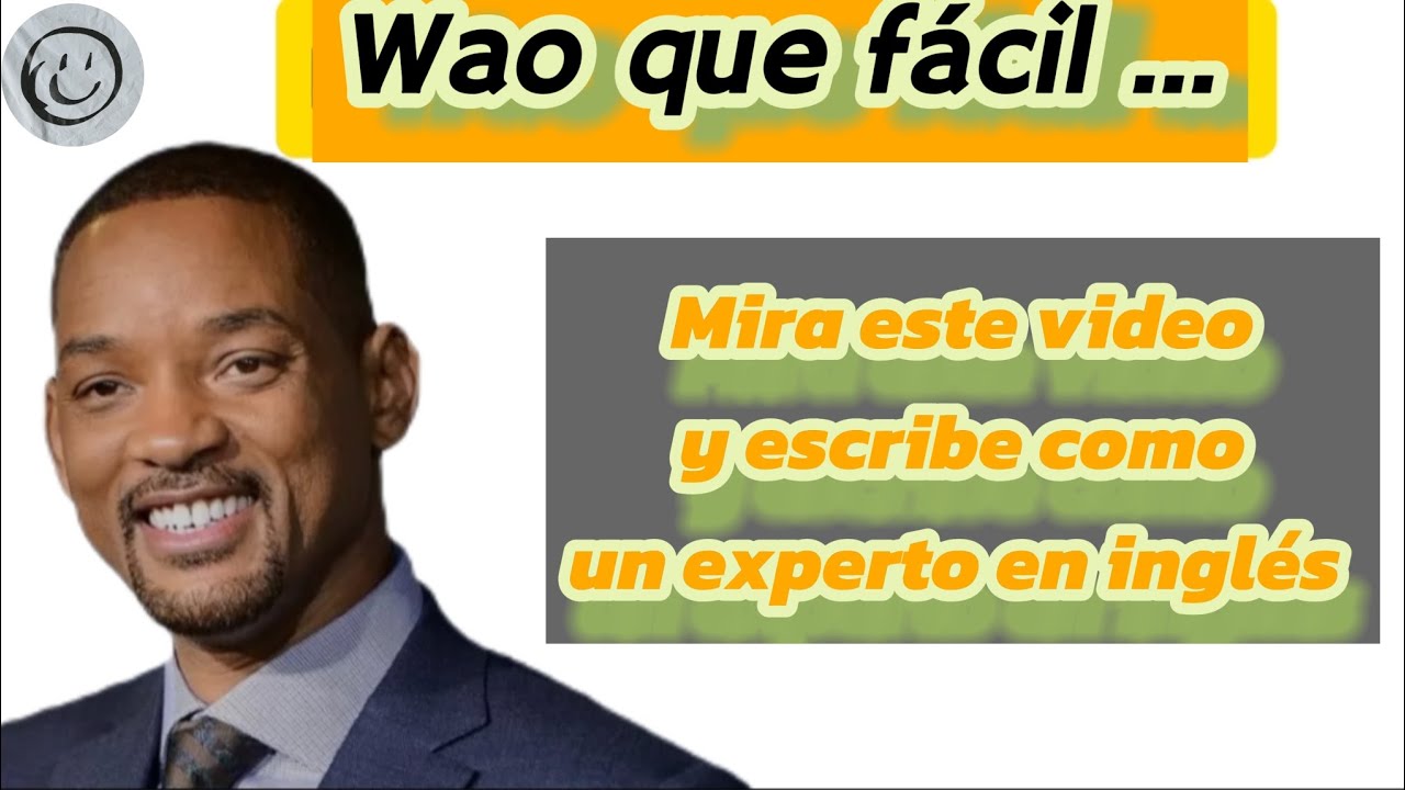 Describe como un experto en inglés, mira que fácil.... - YouTube