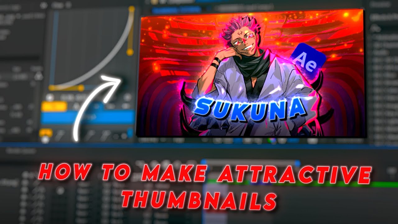 How to make Thumbnails in After Effects|| Vincent.Editz - YouTube