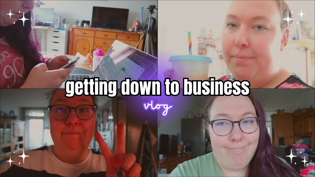 Get some stuff done with me // Authortube Vlog - YouTube