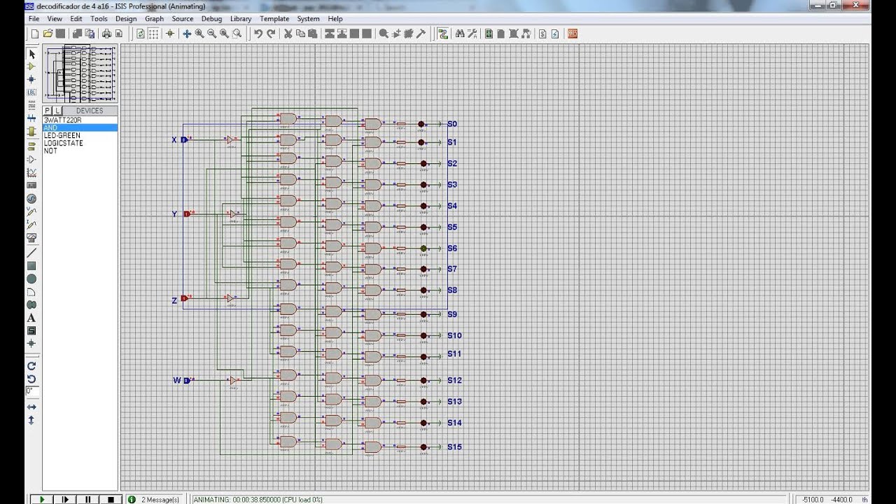 DECODIFICADOR DE 4 A 16 - YouTube