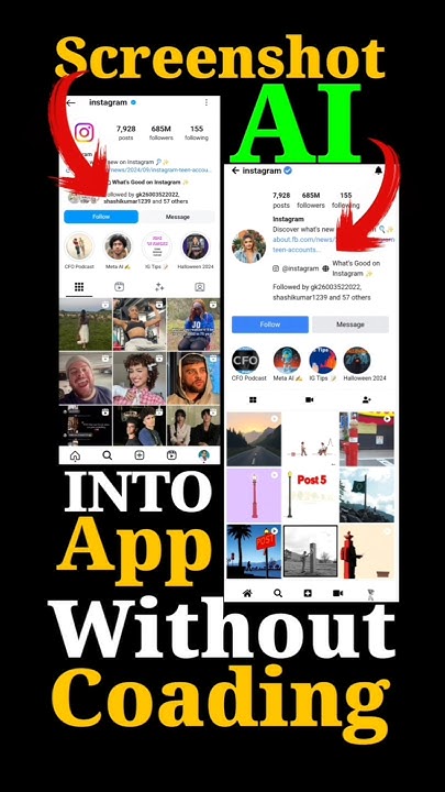Screenshort to code Generator, Best AI tools for create Ai App for free without Coding kaise ...