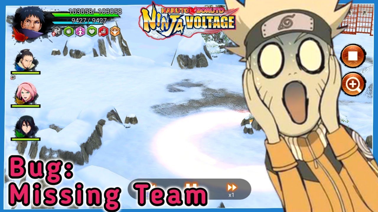 (Bug) Missing Team During Attack Mission | Naruto X Boruto Ninja ...