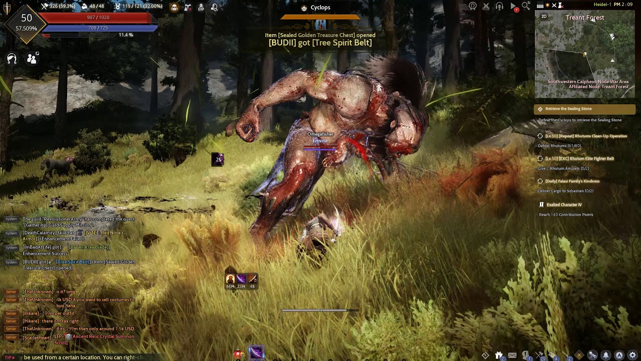 Black Desert Online SEA Cyclops Boss Fight - YouTube