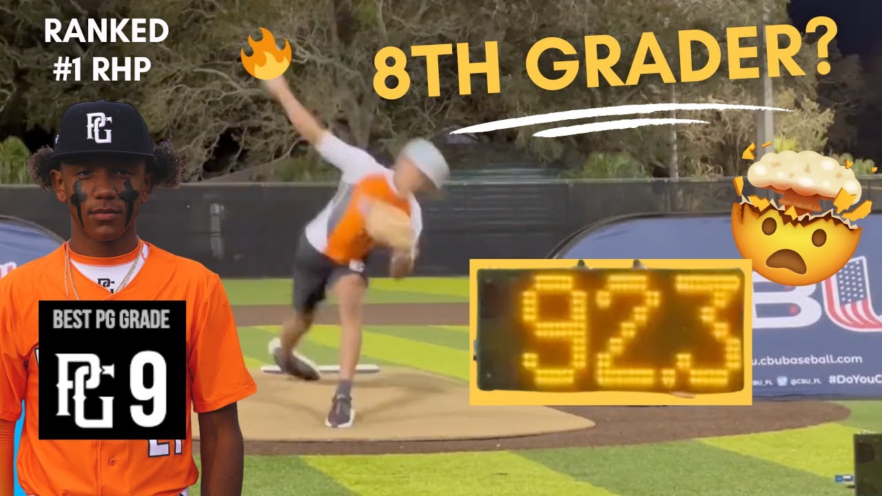 8th Grader Throwing 93 MPH? | Landon Green Breakdown - YouTube